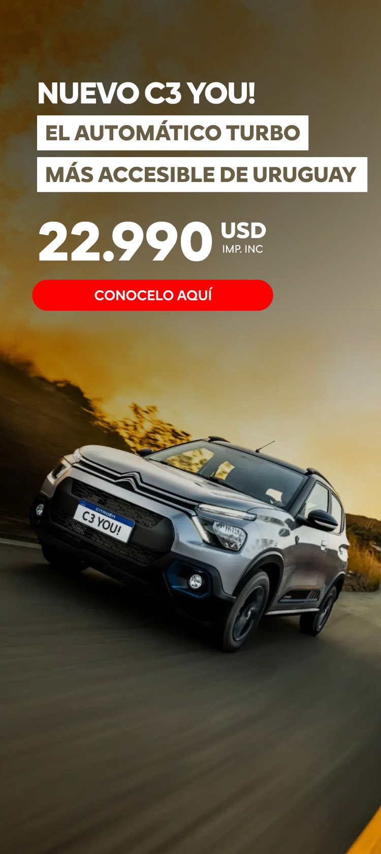 Nuevo C3 | Citroën Uruguay